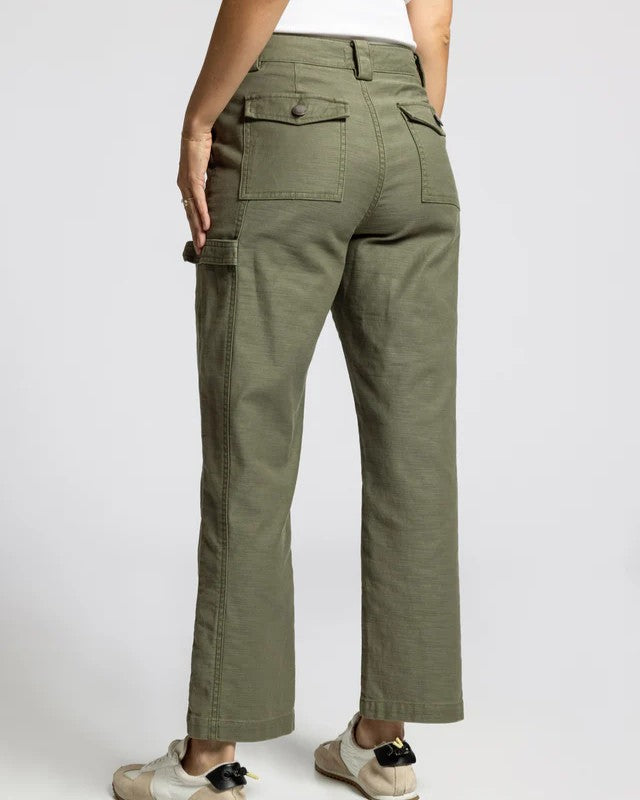 Stetson Pants - Dusty Olive - FINAL SALE – She She Boutique