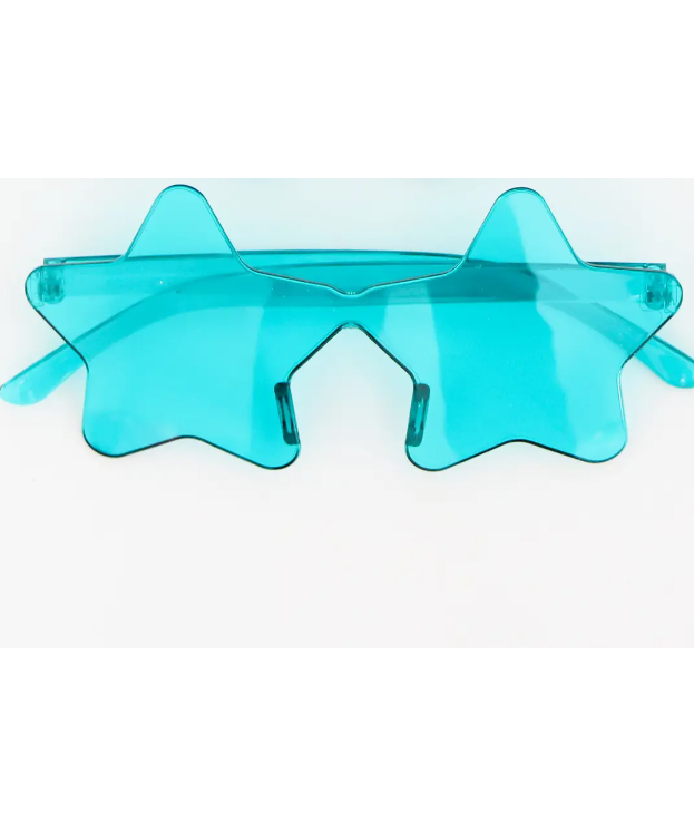 Star Sunglasses Turquoise She She Boutique