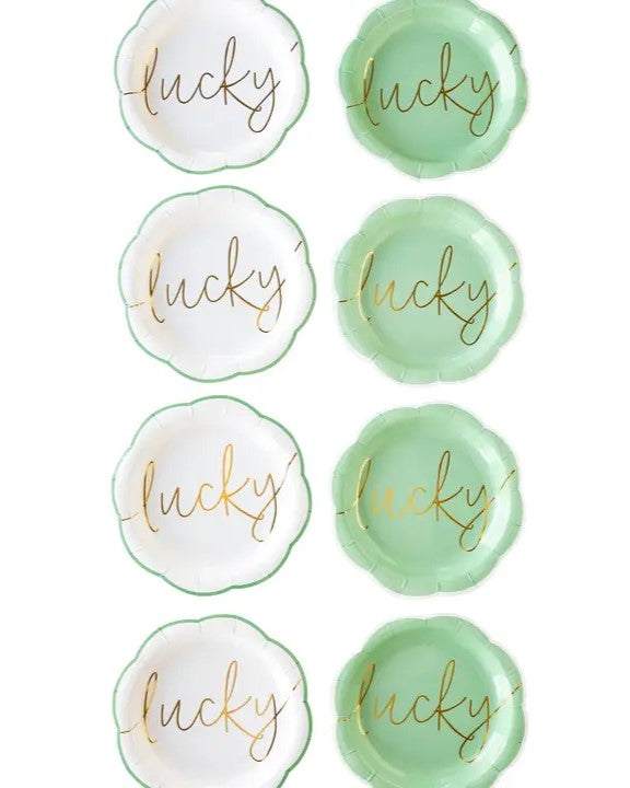 Lucky Paper Plates - FINAL SALE – She She Boutique