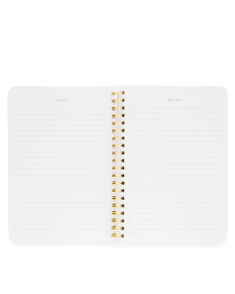 Mini Spiral Notebook - Dusty Rose Stripe – She She Boutique