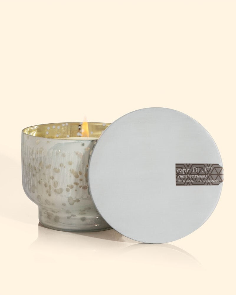 Capri Blue Mercury Inverted Jar - Chestnut Embers – She She Boutique